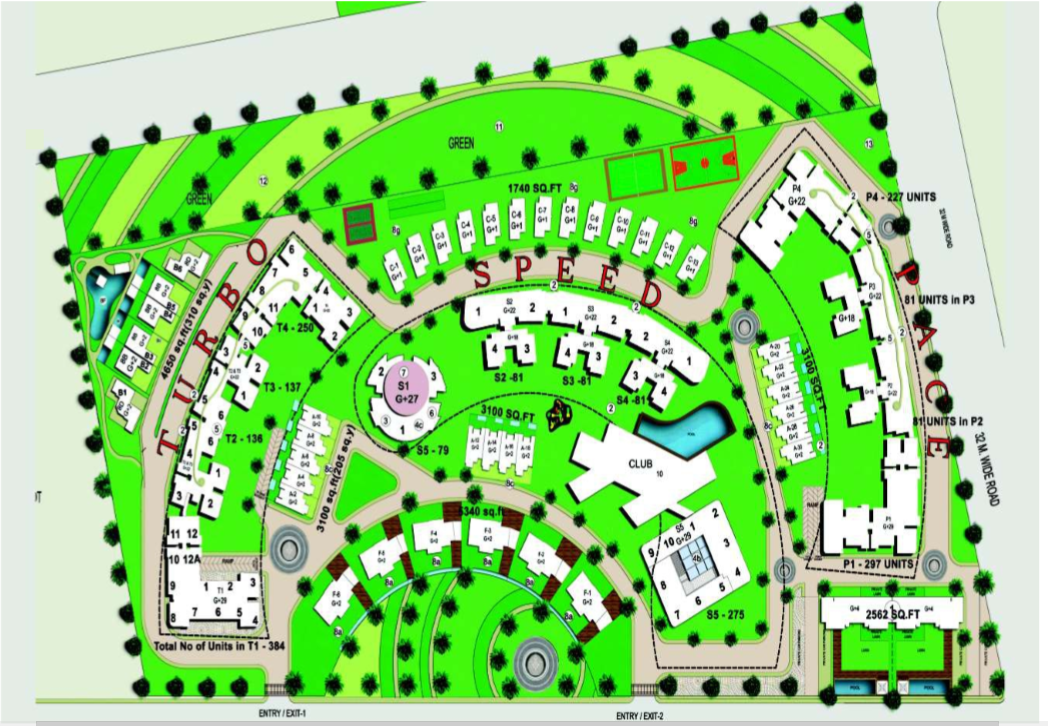Solitairian City - Flats in Yamuna Expressway